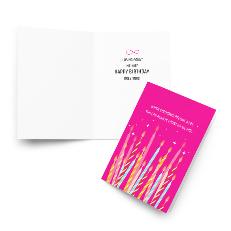 Infinite Happy Birthday Greetings – Birthday card / Greeting card ...